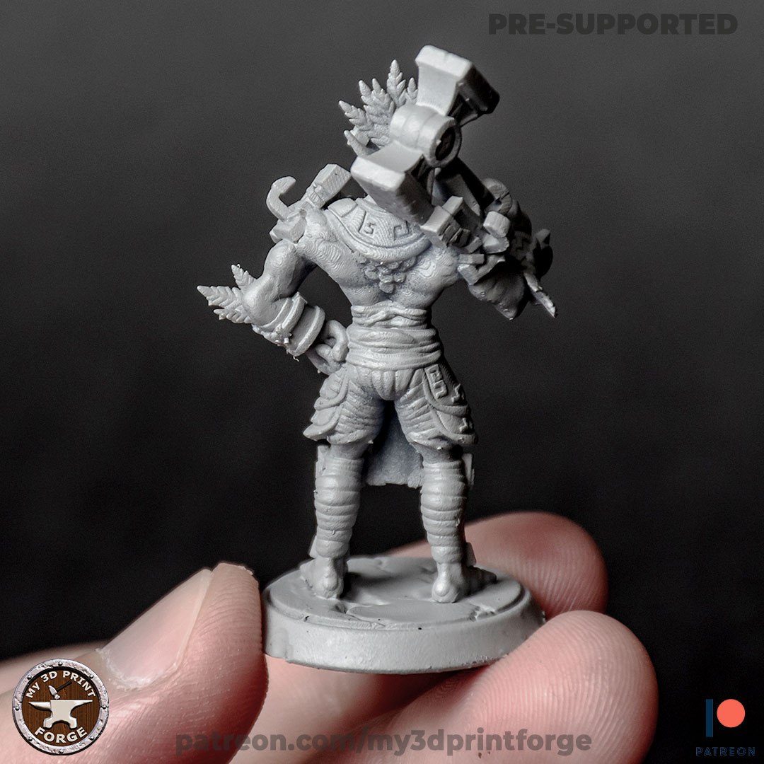 3D file Tribe Troll Paladin・3D printer design to download・Cults