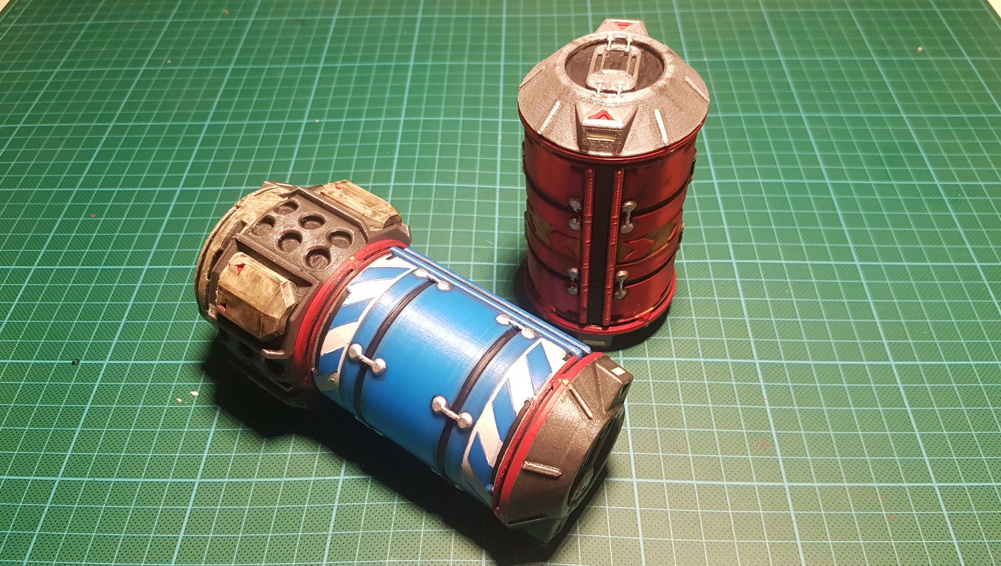 STL file Homeworld Mobile Salvage Container Round 🎲・3D printer model to ...