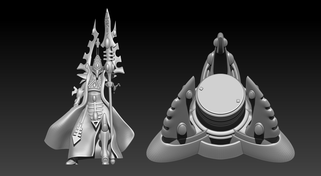 STL file Eldar Statue・3D printable model to download・Cults