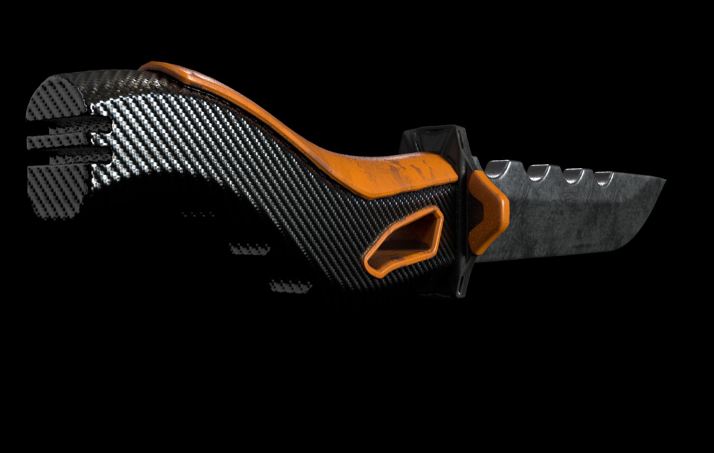 Free OBJ file knife・3D printable model to download・Cults