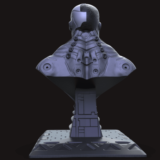 Download STL file Cyborg • Template to 3D print ・ Cults