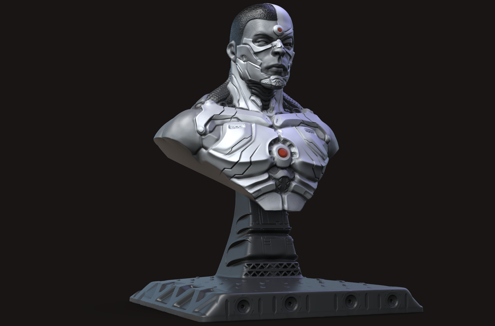 Archivo STL Cyborg・Modelo para descargar y imprimir en 3D・Cults