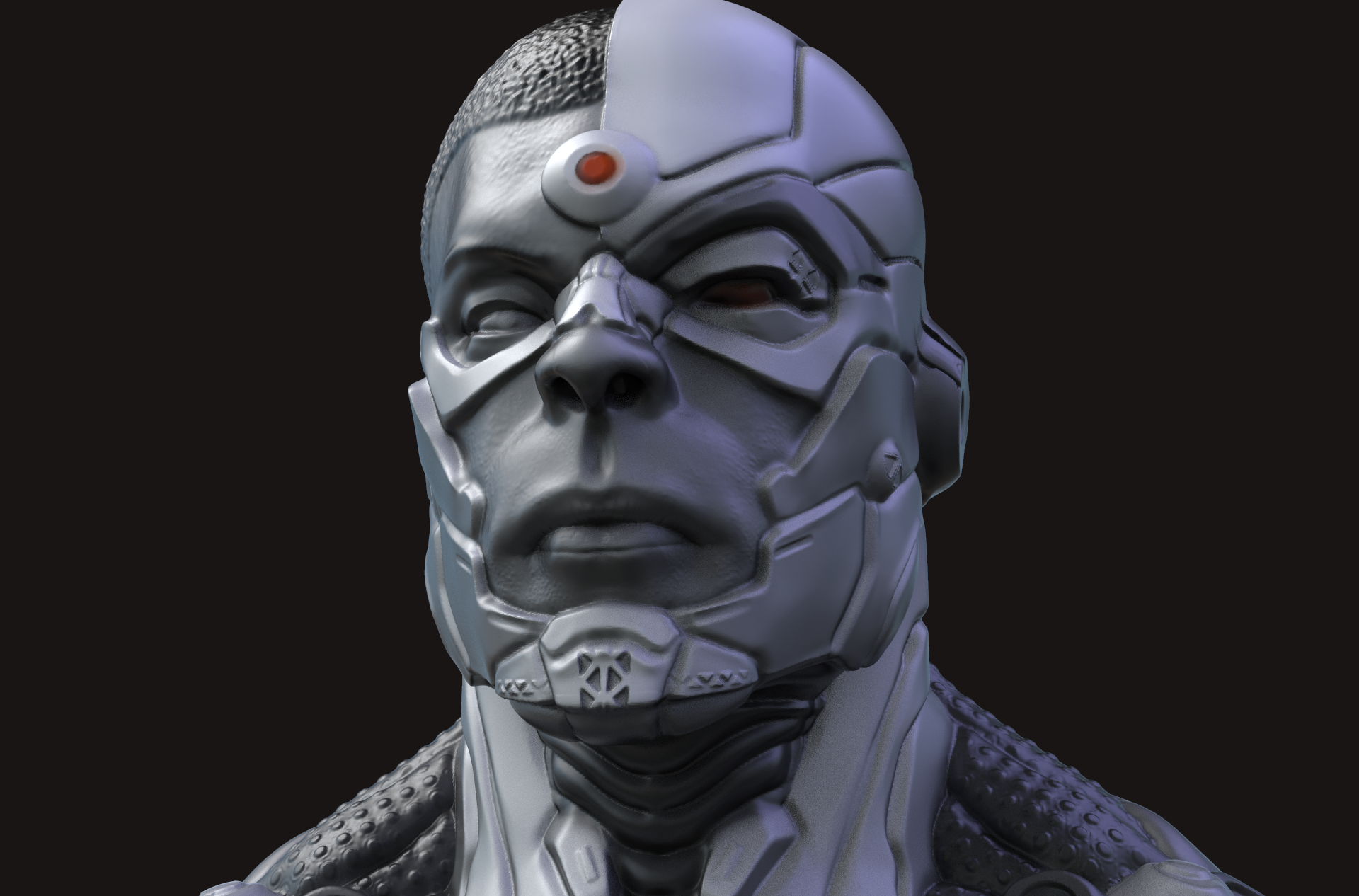 Download STL file Cyborg • Template to 3D print ・ Cults