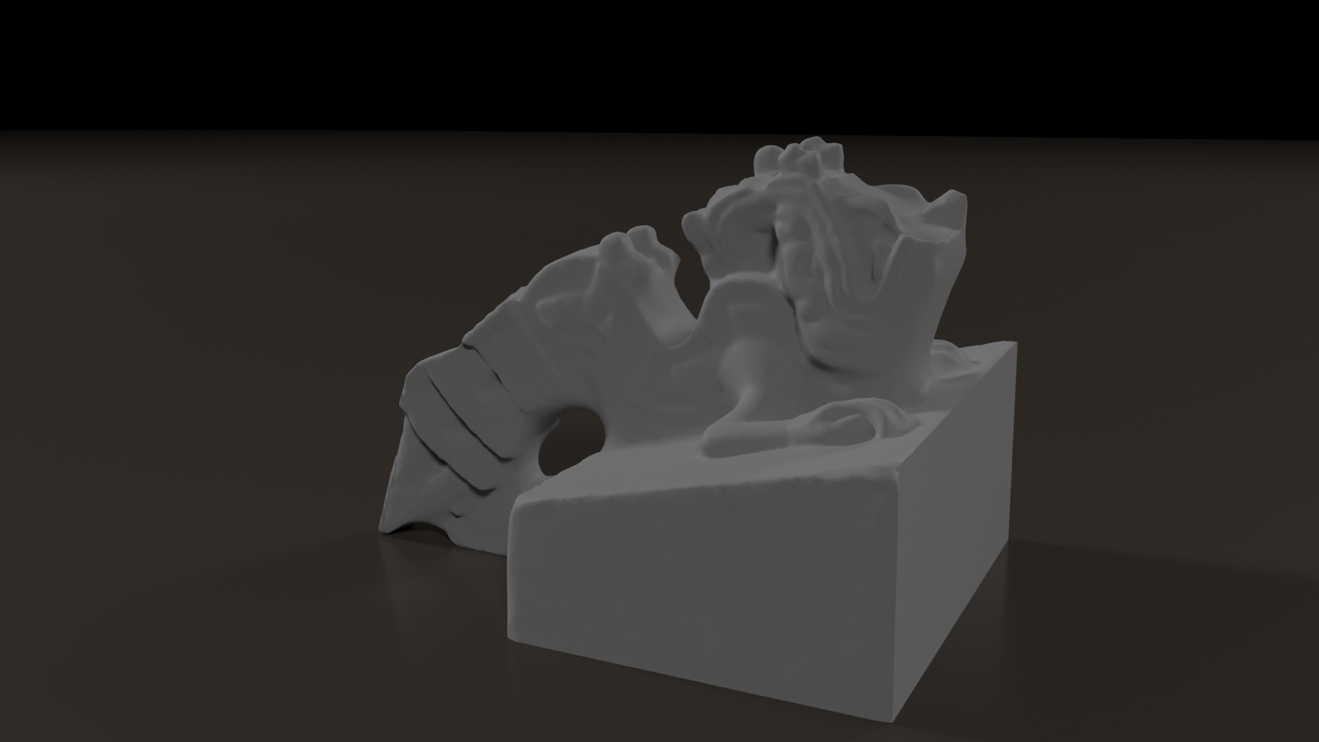STL file Aztec Xiugcoatl Fire Serpent Statue・Model to download and 3D ...