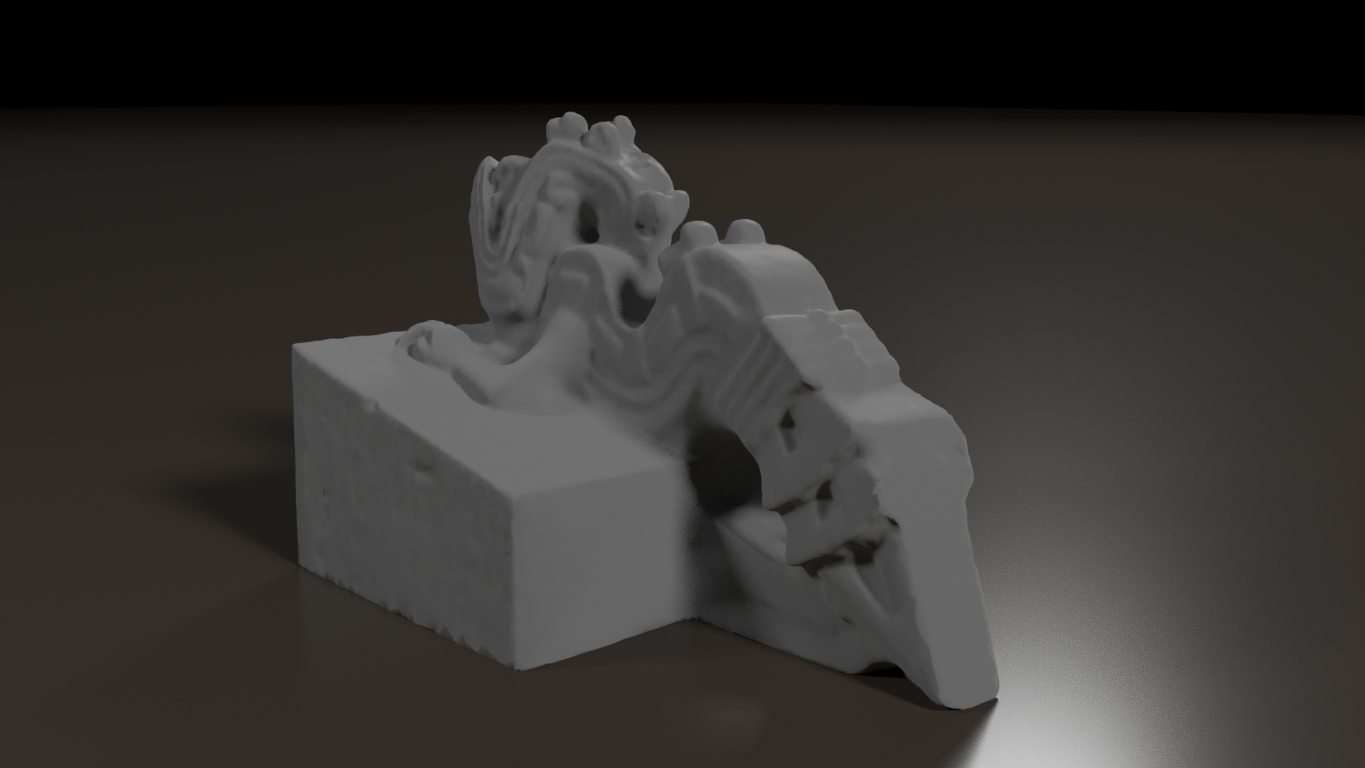 STL file Aztec Xiugcoatl Fire Serpent Statue・Model to download and 3D ...