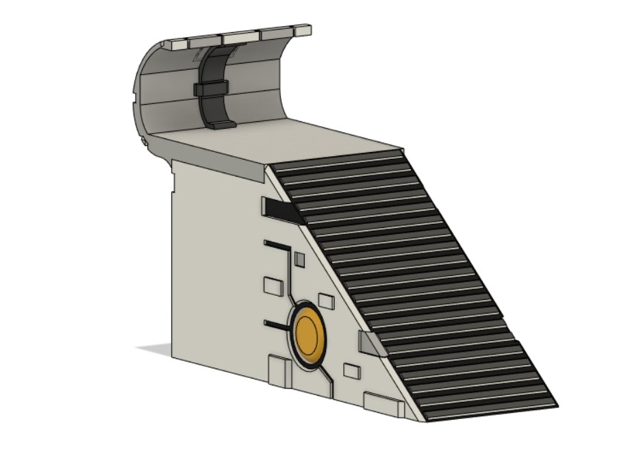 STL file TAWAR PERIMETER Ramp + End Cap・Template to download and 3D ...