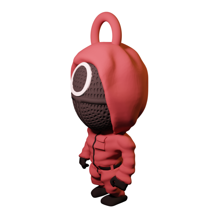 STL file squid game keychain (squid game)・3D printing model to download ...