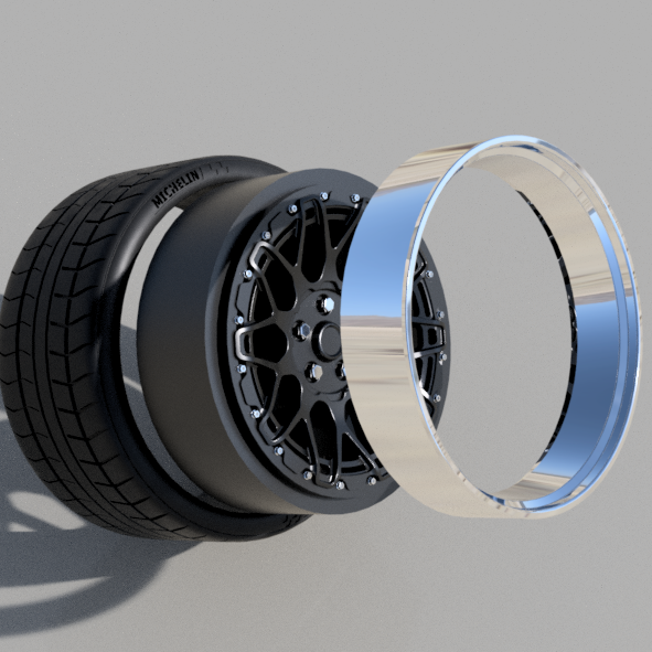 STL file Rotiform LVS-m 20" for diecast and scale models 🚗・3D print ...