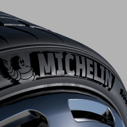 Archivo STL Hi detailed MICHELIN tier for diecast and scale models ...