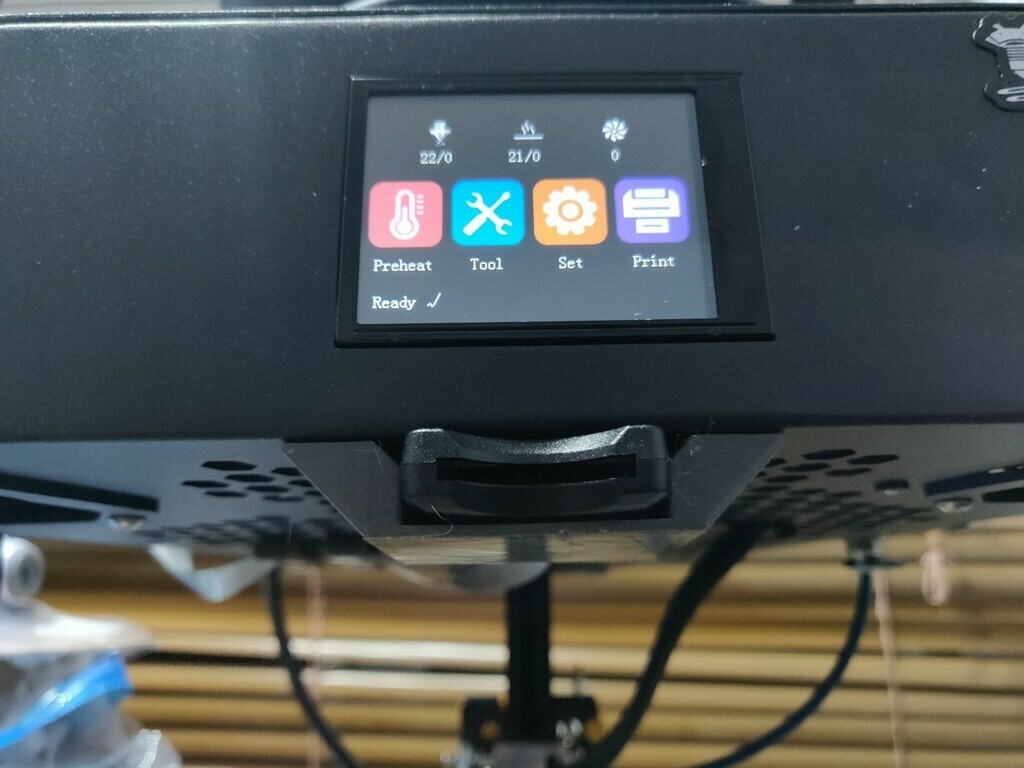 Free 3D file FLSUN Q5 Under Display SD Card Reader・3D printing design ...