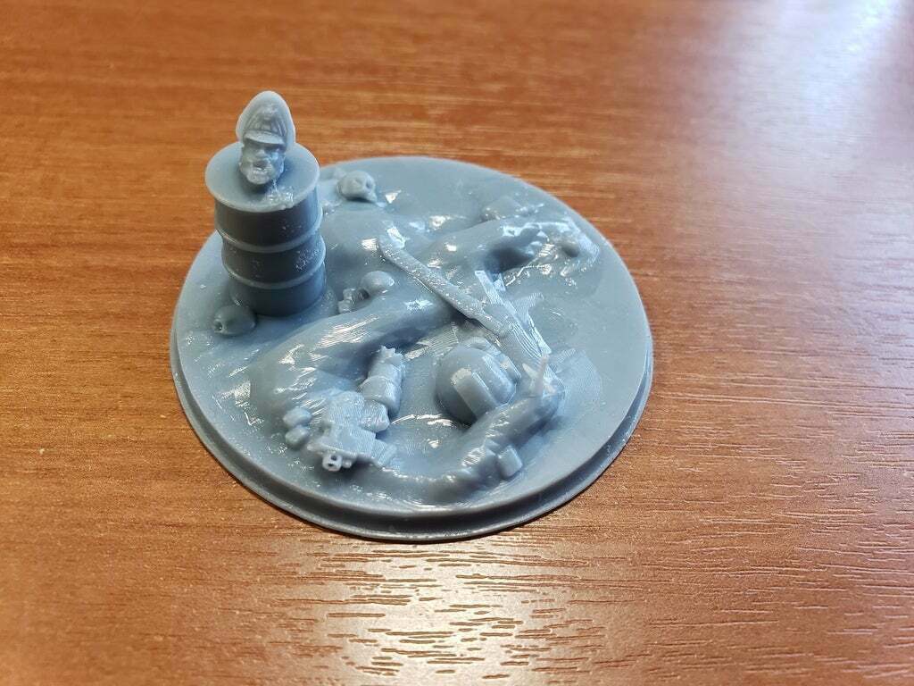 Free STL file Base by 40k, 50mm・3D printing template to download・Cults