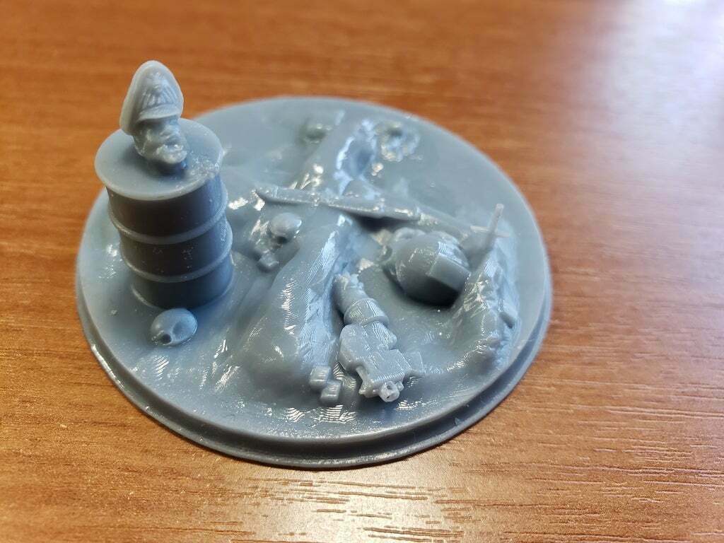 Free STL file Base by 40k, 50mm・3D printing template to download・Cults