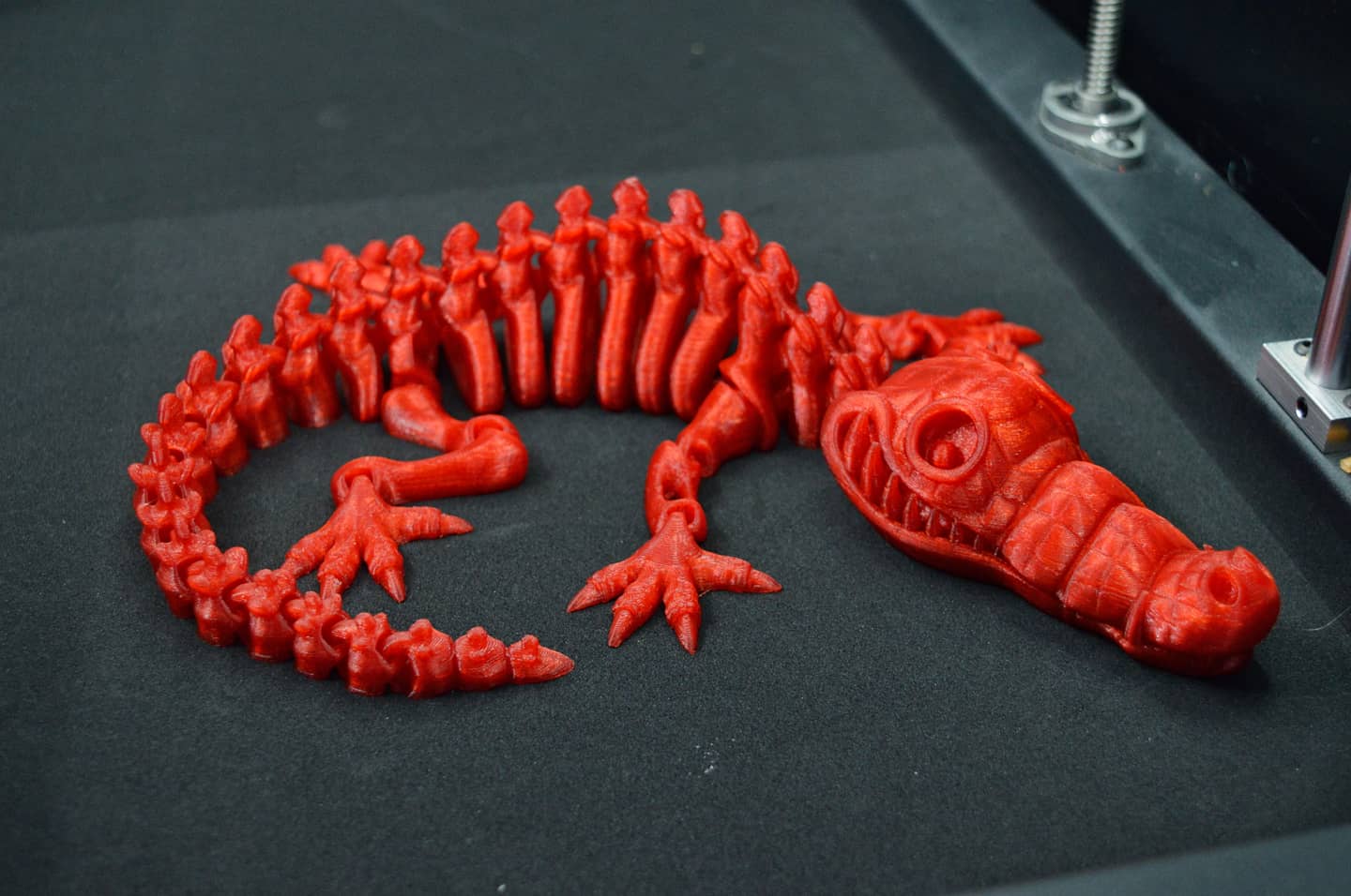 3d Printing Cute Flexi Print In Place Crocodile・cults