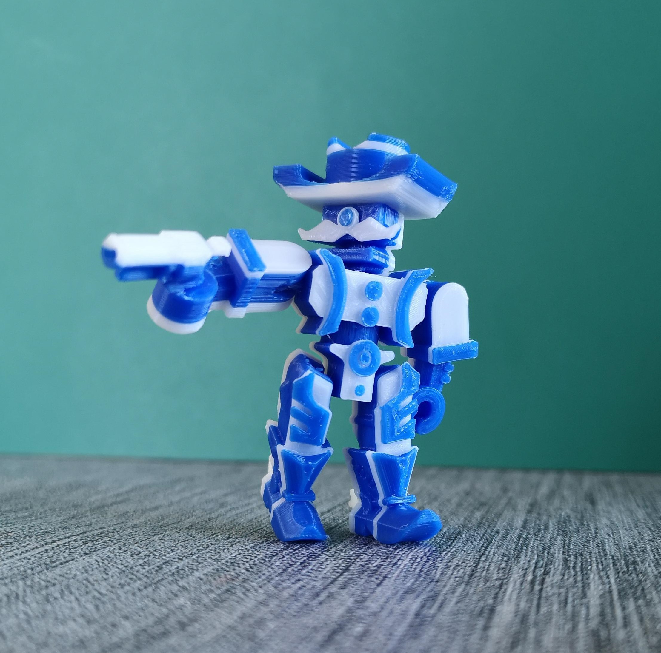 STL file BILLY the Bot --> Print in Place / NO SUPPORTS 🤖・3D printable ...