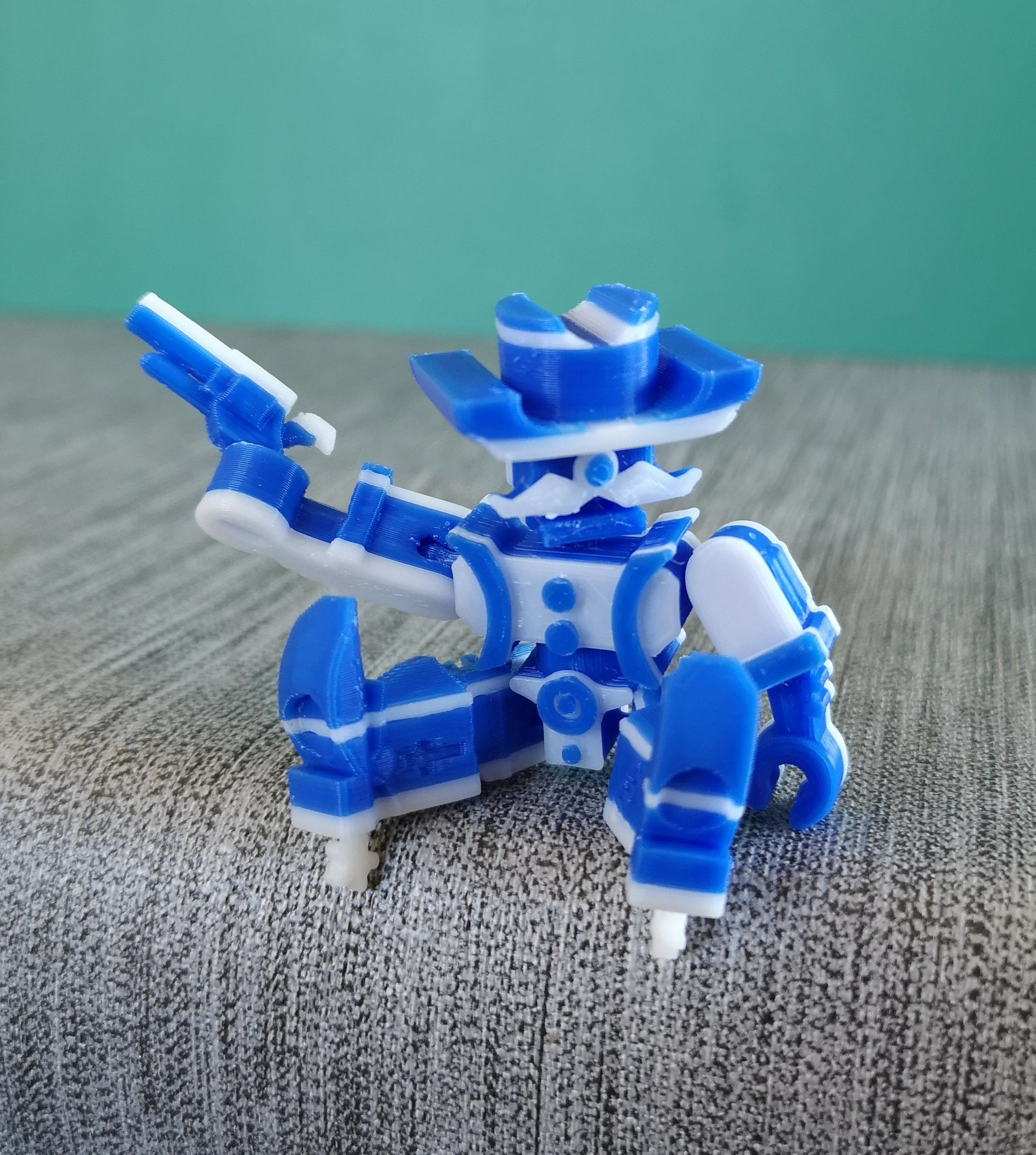 STL file BILLY the Bot --> Print in Place / NO SUPPORTS 🤖・3D printable ...