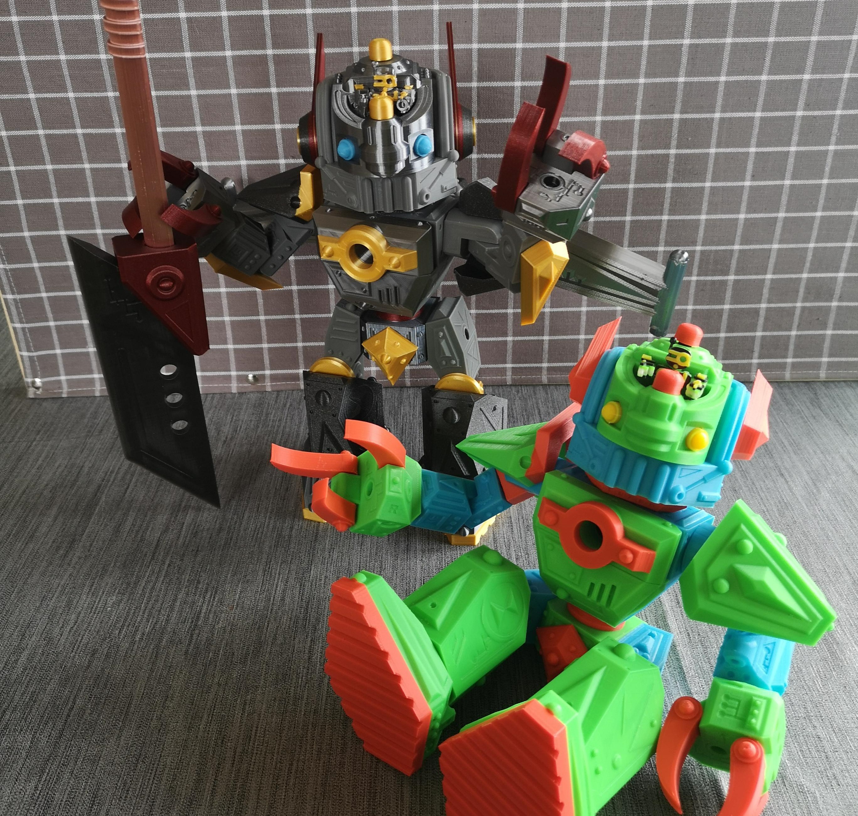 STL file MEGABOT 🤖・3D printer model to download・Cults