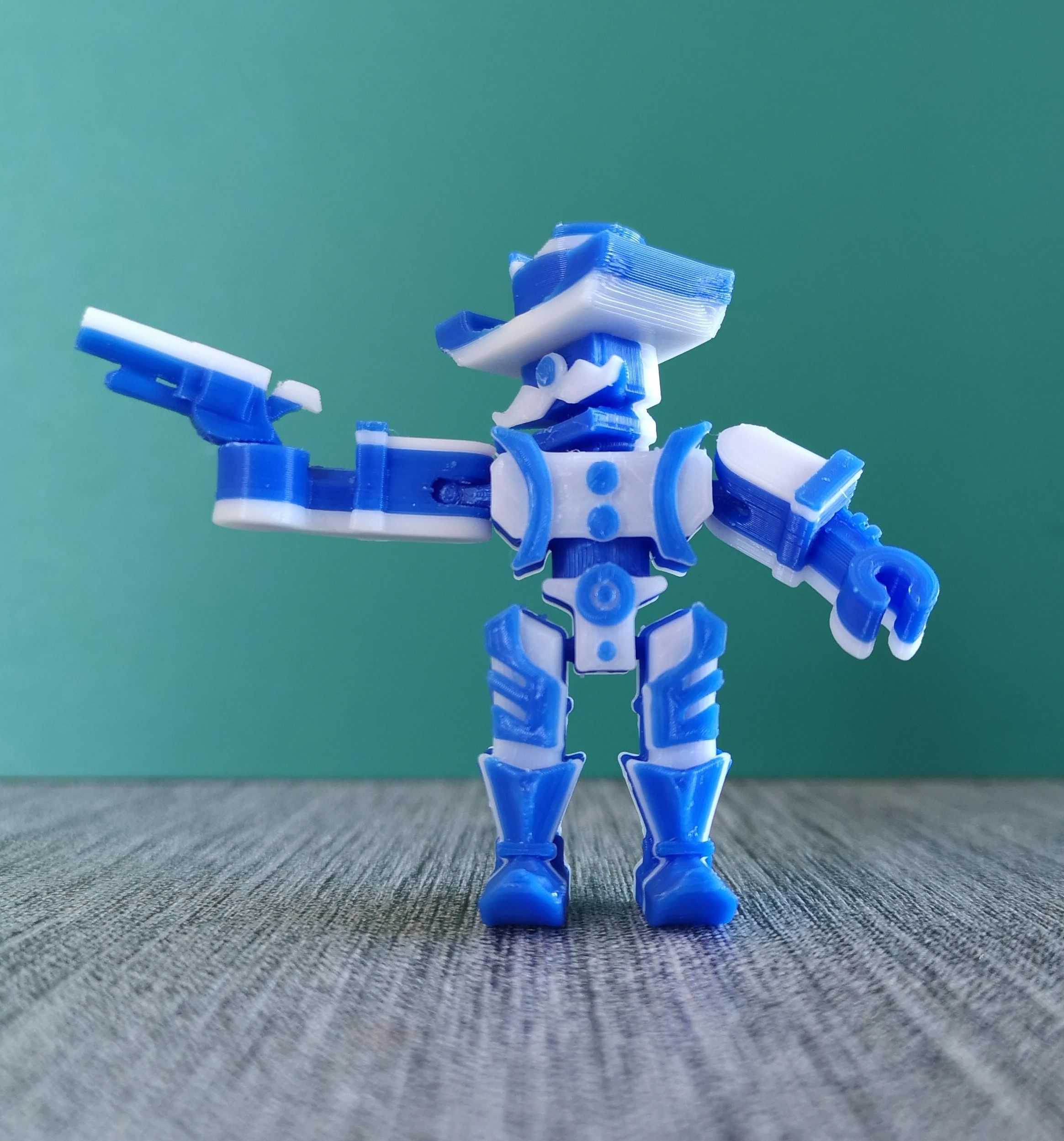 STL file BILLY the Bot --> Print in Place / NO SUPPORTS 🤖・3D printable ...