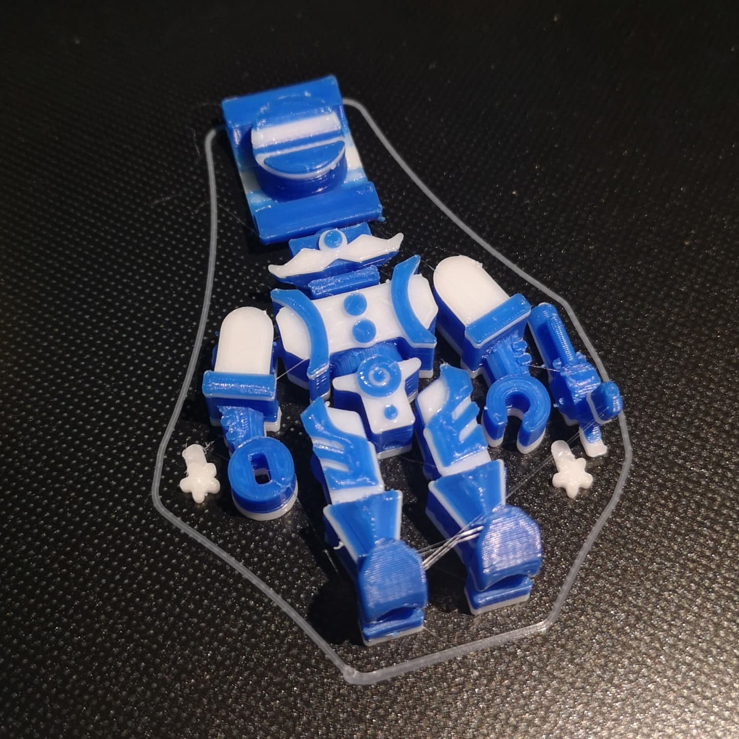 STL file BILLY the Bot --> Print in Place / NO SUPPORTS 🤖・3D printable ...