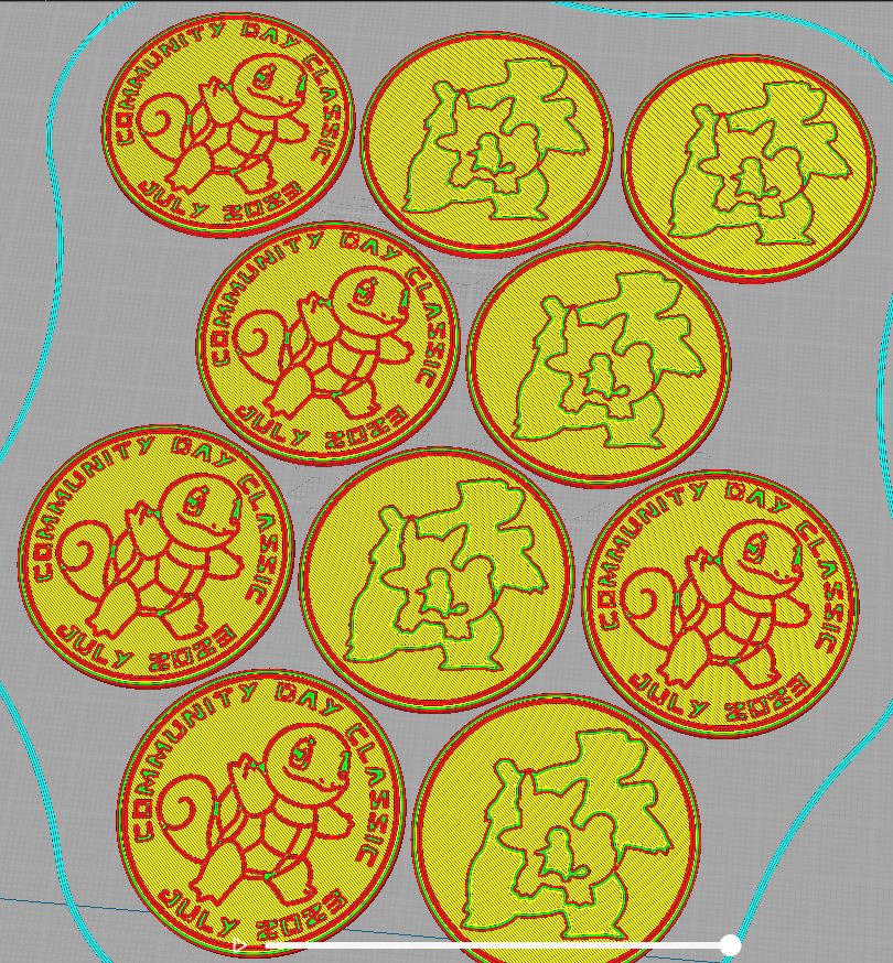 Free 3D file Pokemon Go Community Day Classic #71 coin - Squirtle・3D ...