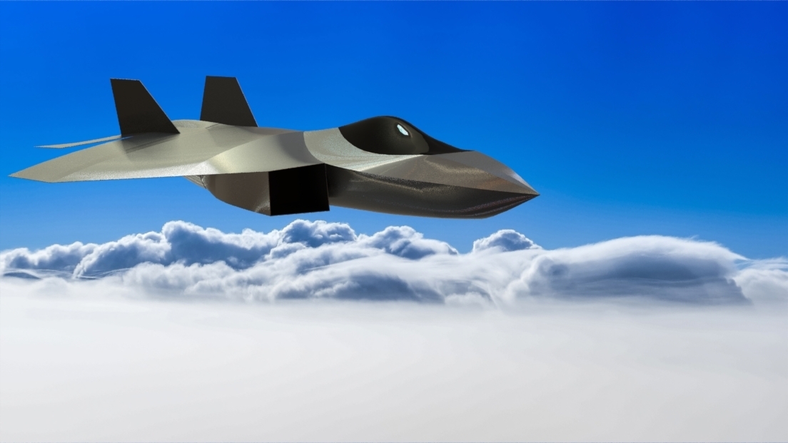 STL file Fighter Jet Plane 🛩️・3D printing template to download・Cults