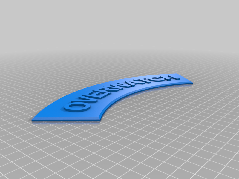 Free STL file Overwatch Sign・3D print model to download・Cults