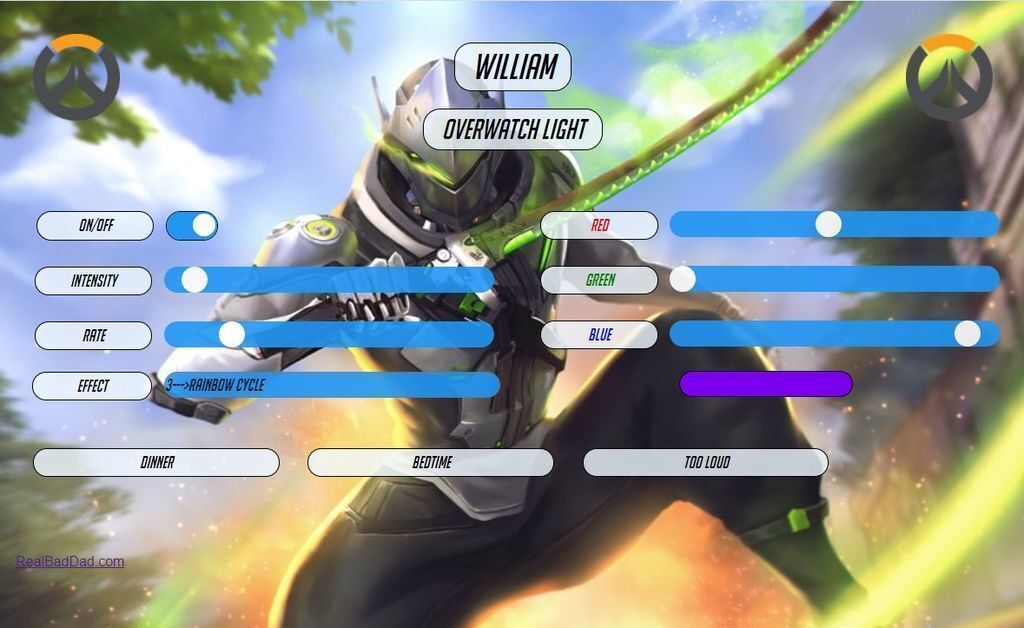 Free STL file Overwatch Wall Light 🏠・Model to download and 3D print・Cults