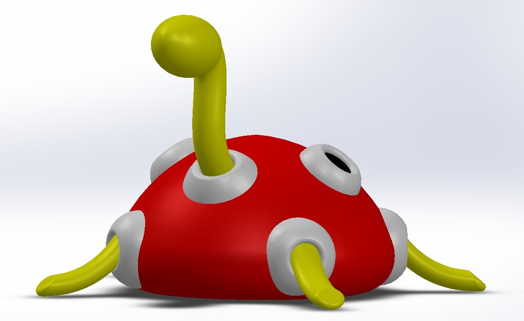 Fichier 3D gratuit Shuckle - Pokemon insecte/roche 🐉・Objet à ...