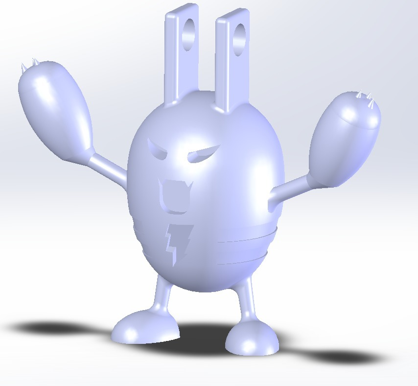 Archivo 3D gratis Elekid - Pokémon eléctrico 🐉・Modelo de impresión 3D ...