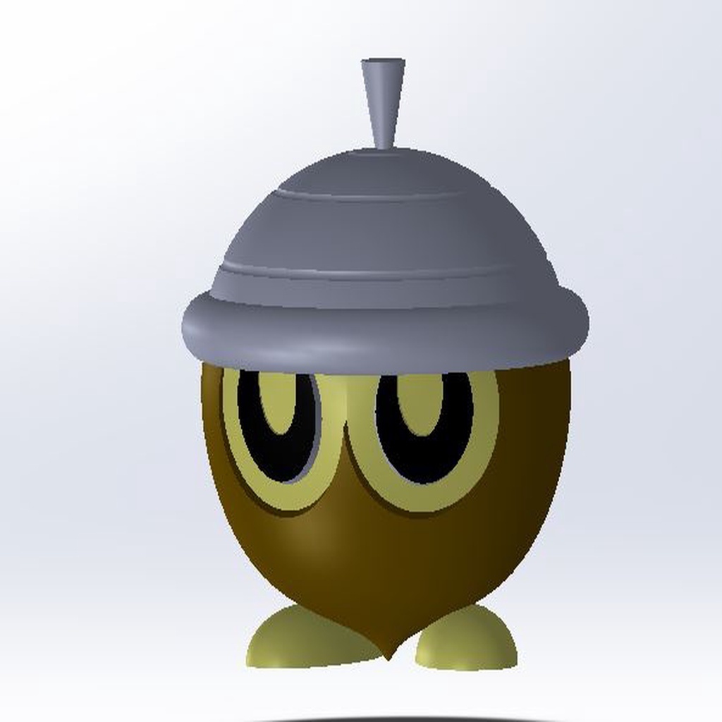 STL file Seedot Planter/Cookie Jar - Grass Pokemon 🫙・3D printing design ...