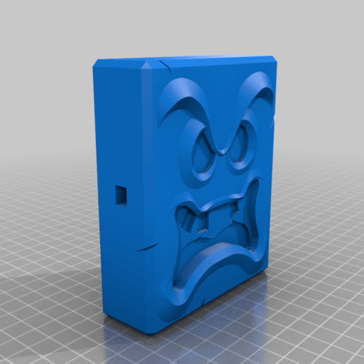 Download free STL file Whomp from Mario (complex version) • 3D printer ...