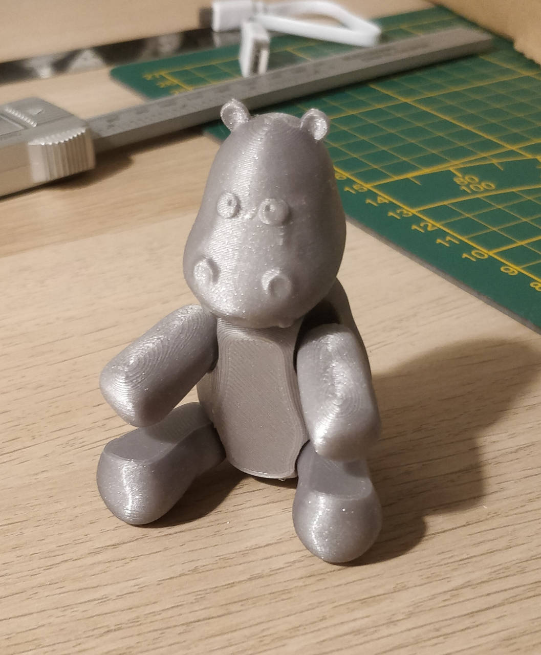 STL file Flexi hippo・3D print model to download・Cults