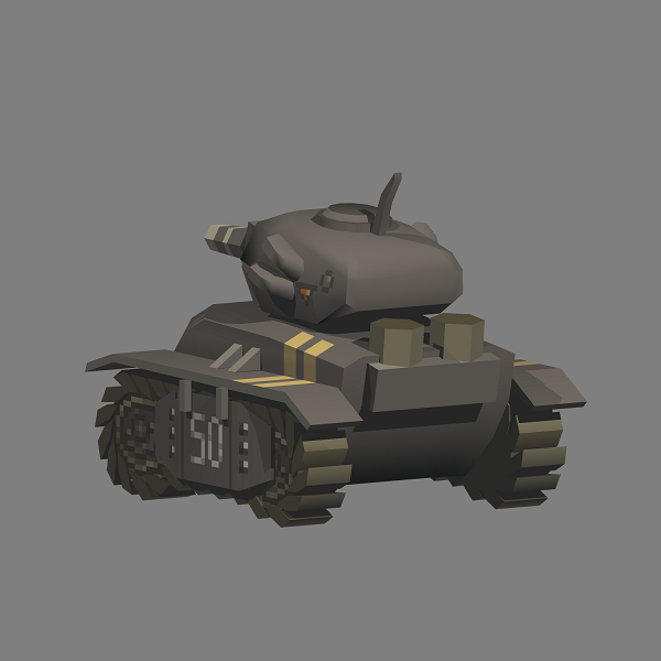 Fichier STL Metal Slug - T04 Girida - O - OBJ・Design pour impression 3D ...