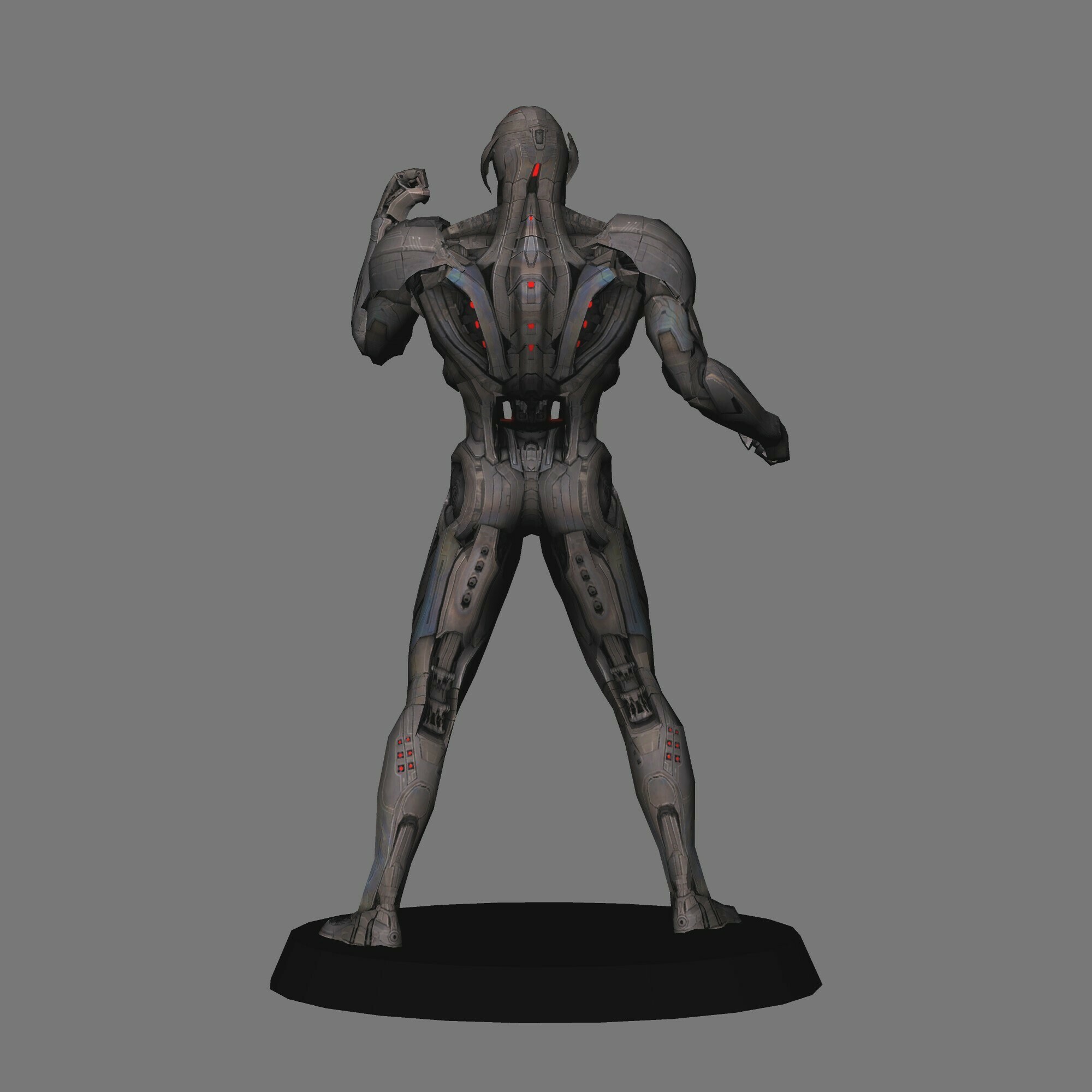 Archivo STL Ultron - Avengers Age of Ultron low poly 3d print・Design ...
