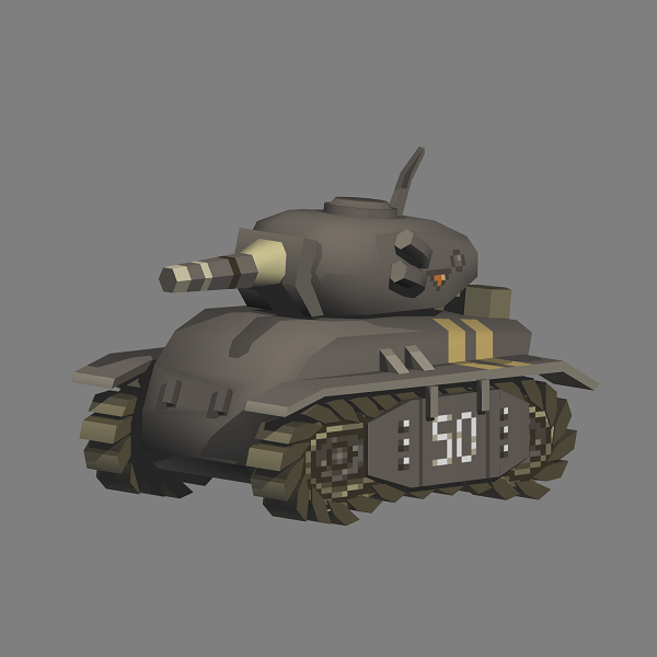 Fichier STL Metal Slug - T04 Girida - O - OBJ・Design pour impression 3D ...