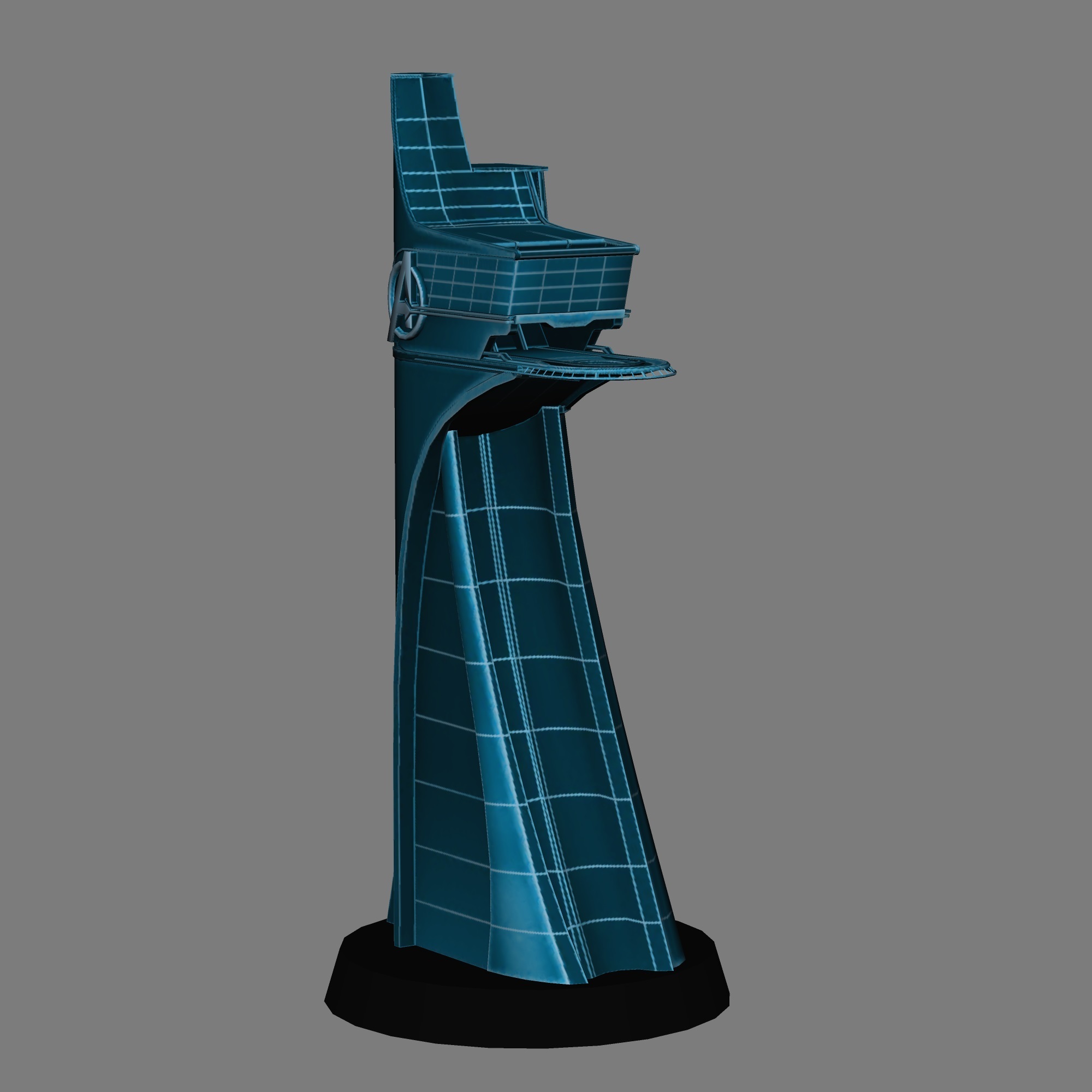 STL file Avengers Tower - Avengers low poly 3d print 🦸・3D printable ...