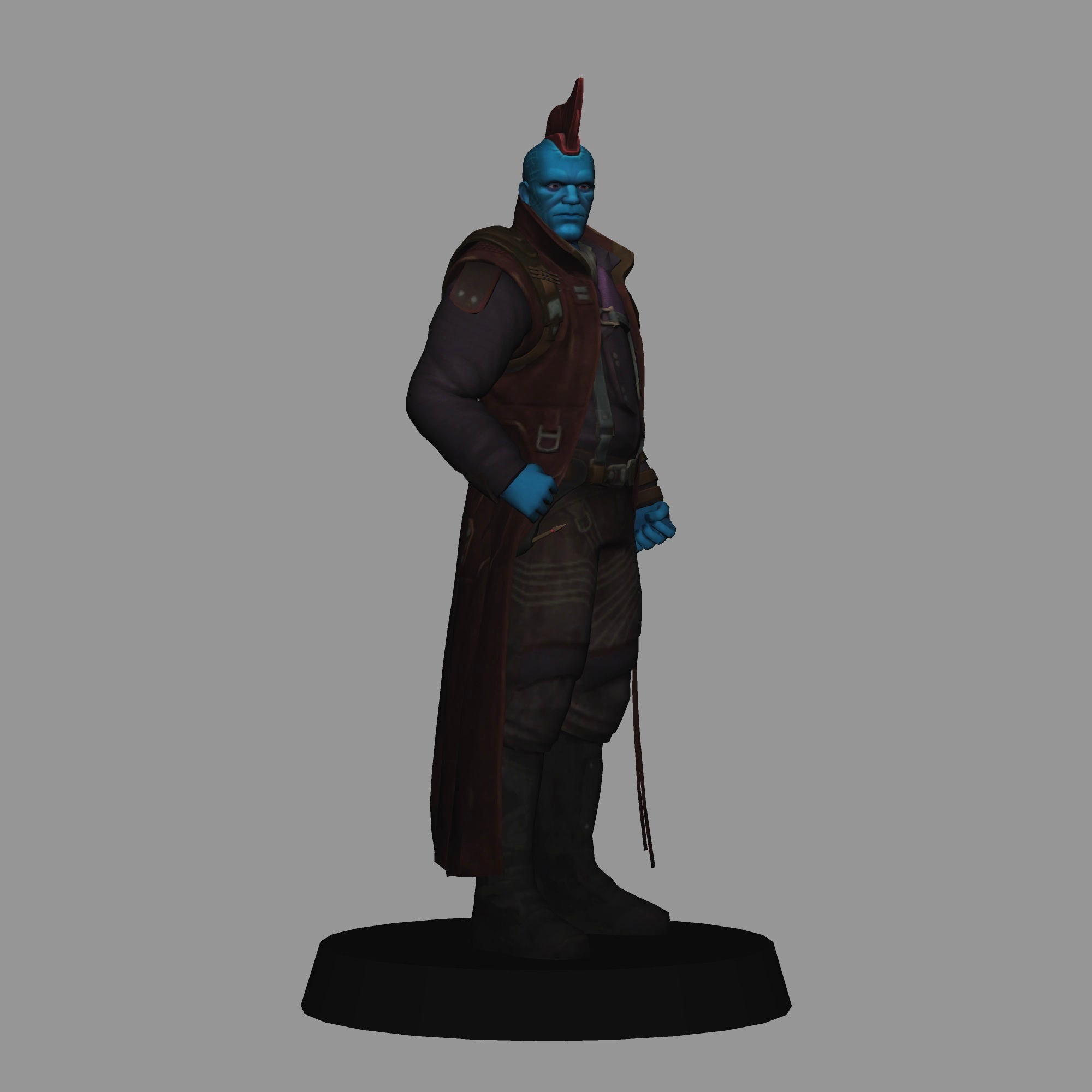 STL file Yondu - Guardians of the Galaxy Vol.2 low poly 3d print・3D ...