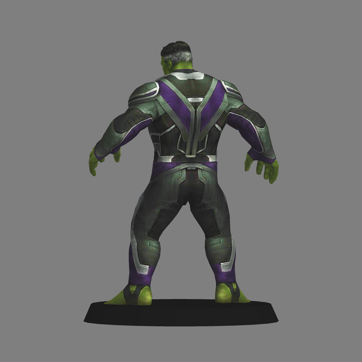 STL file Hulk - Smart Hulk - Avengers Endgame low poly 3d print・3D ...