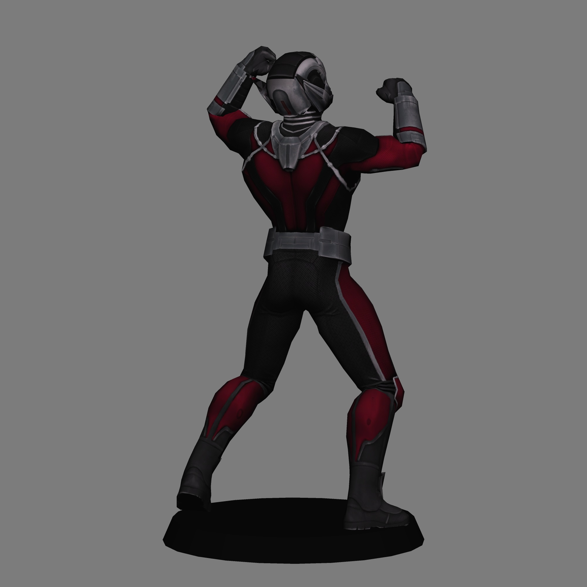 STL file Antman - Giantman - Captain America Civil War LOW POLYGONS AND ...