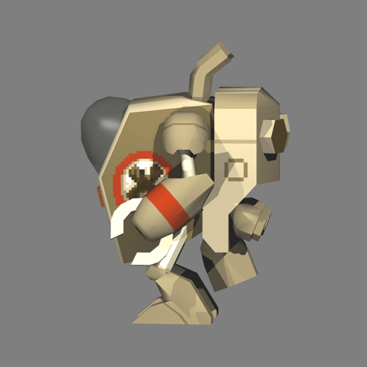 Download STL file Metal Slug - LV Armor - OBJ • 3D printer design ・ Cults