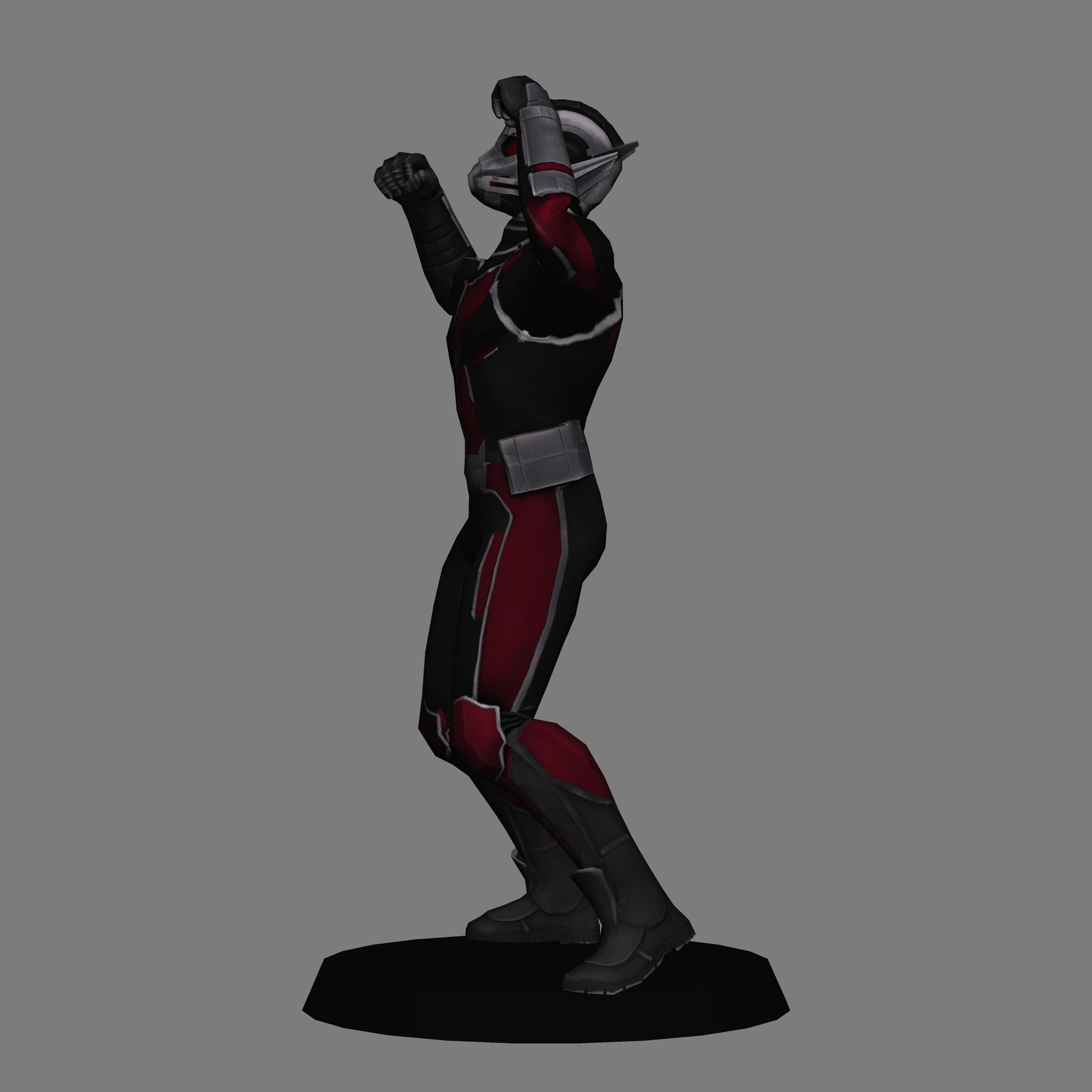 STL file Antman - Giantman - Captain America Civil War LOW POLYGONS AND ...