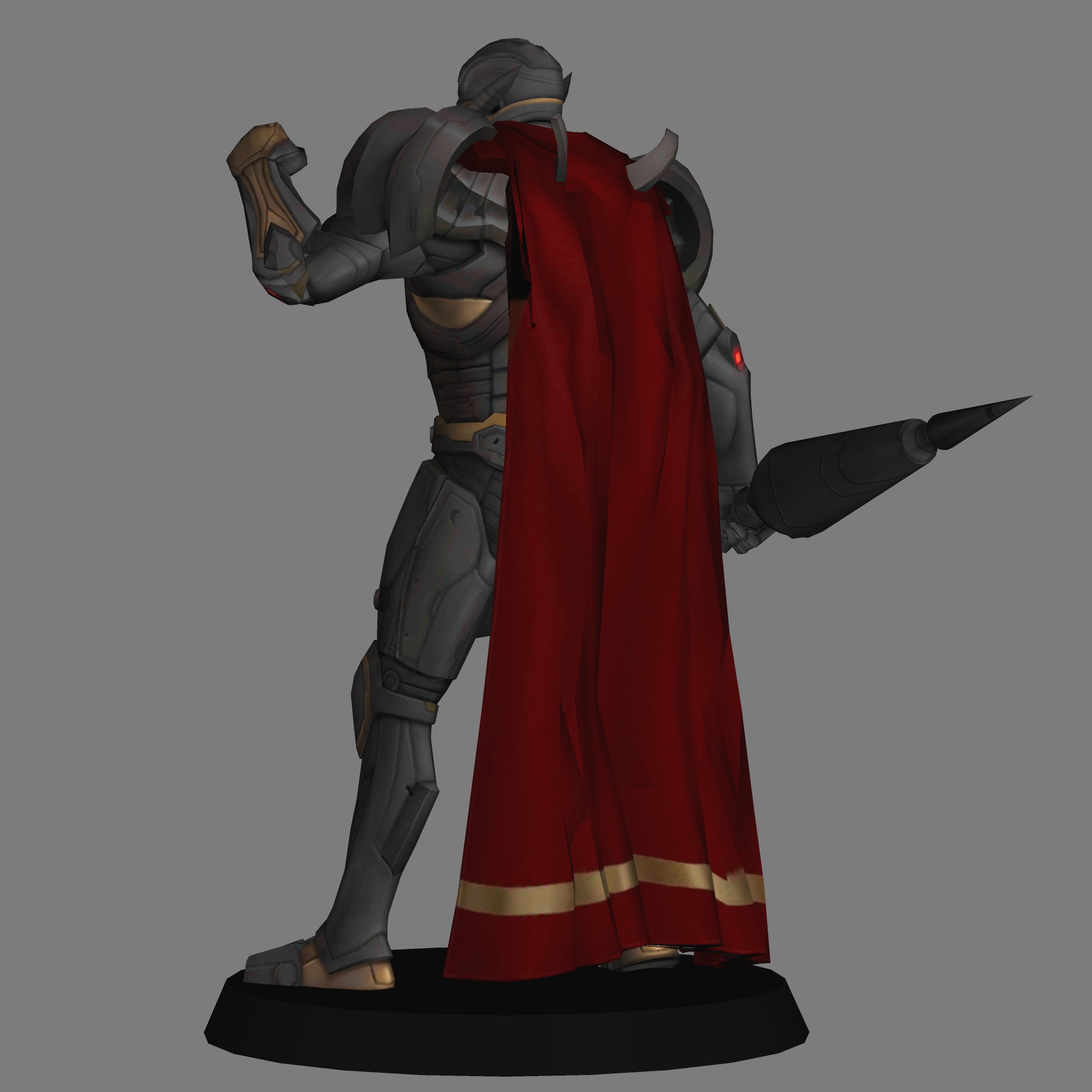STL file Ultron Infinity - What If? 3d model low poly ♾️・3D printable ...