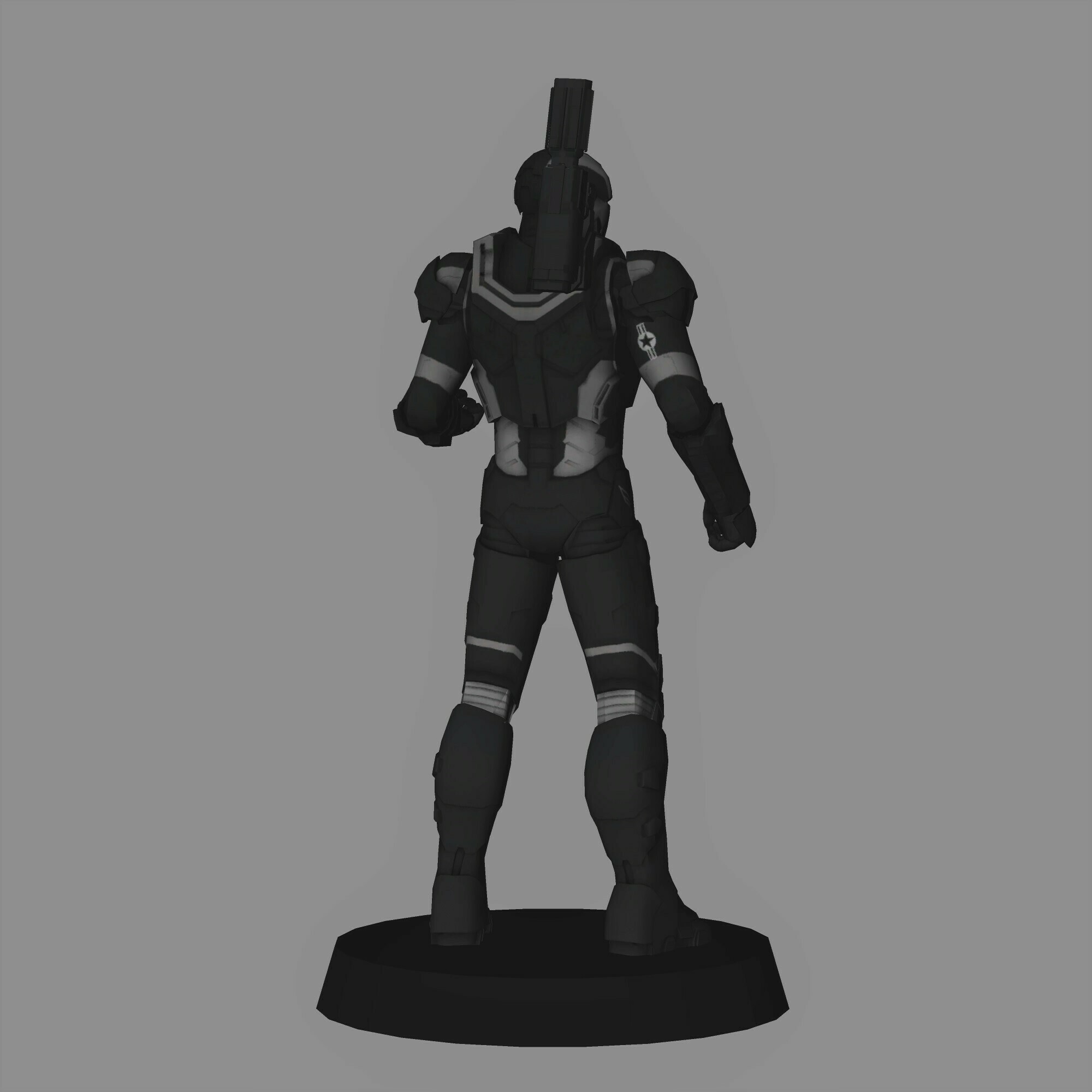 STL file Warmachine Mk 2 - Avengers Age of Ultron low poly 3d print 🦸 ...
