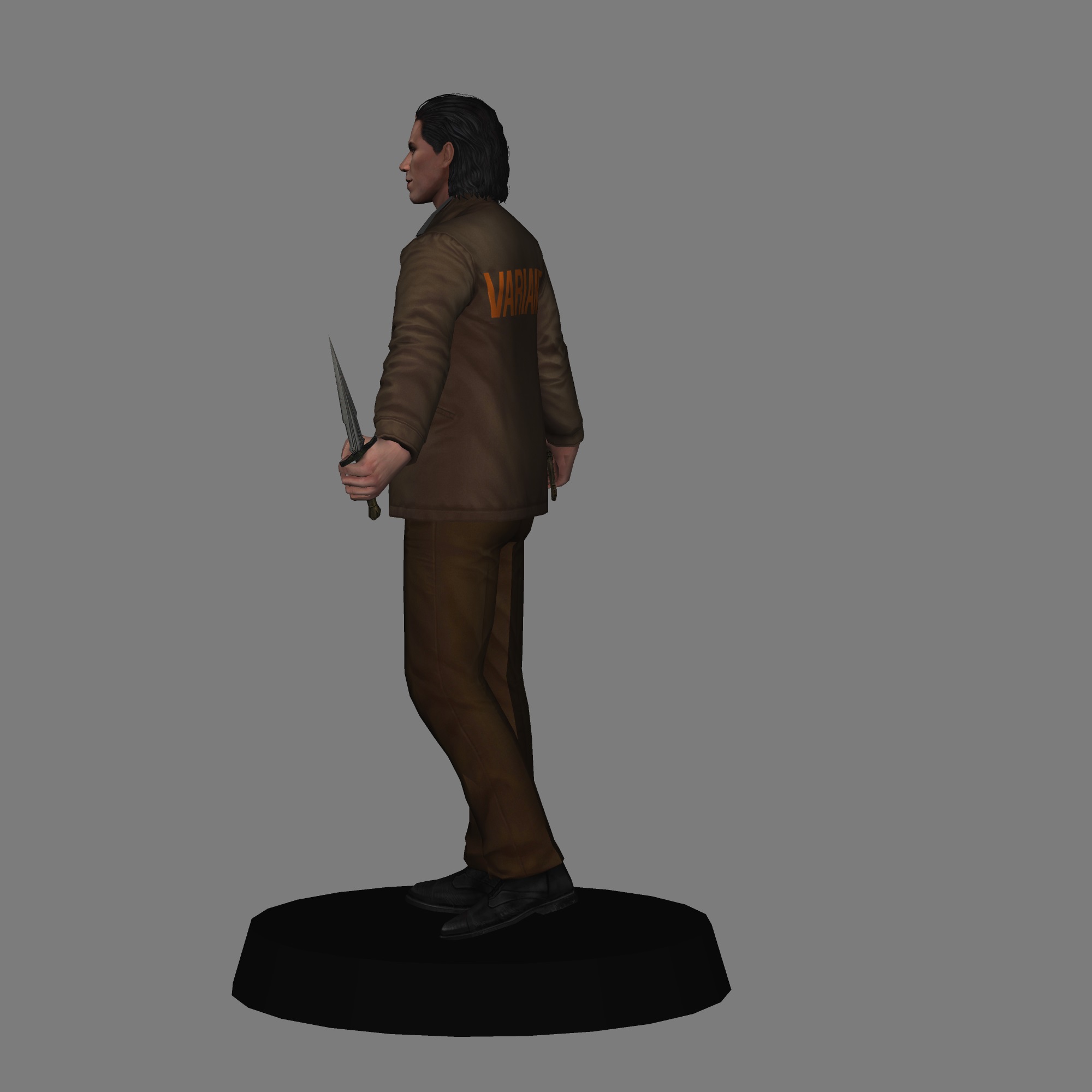 STL file Loki TVA - Loki series 3d model low poly・Model to download and ...
