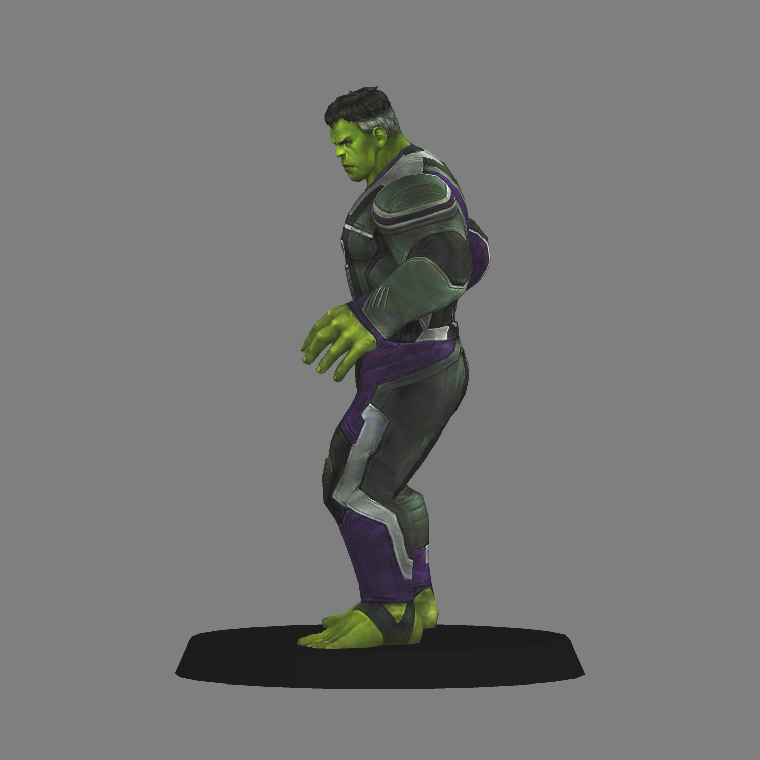 STL file Hulk - Smart Hulk - Avengers Endgame low poly 3d print・3D ...