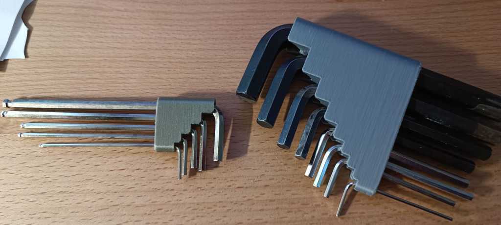 Free STL file Hex key holder Inbus・3D printing idea to download・Cults