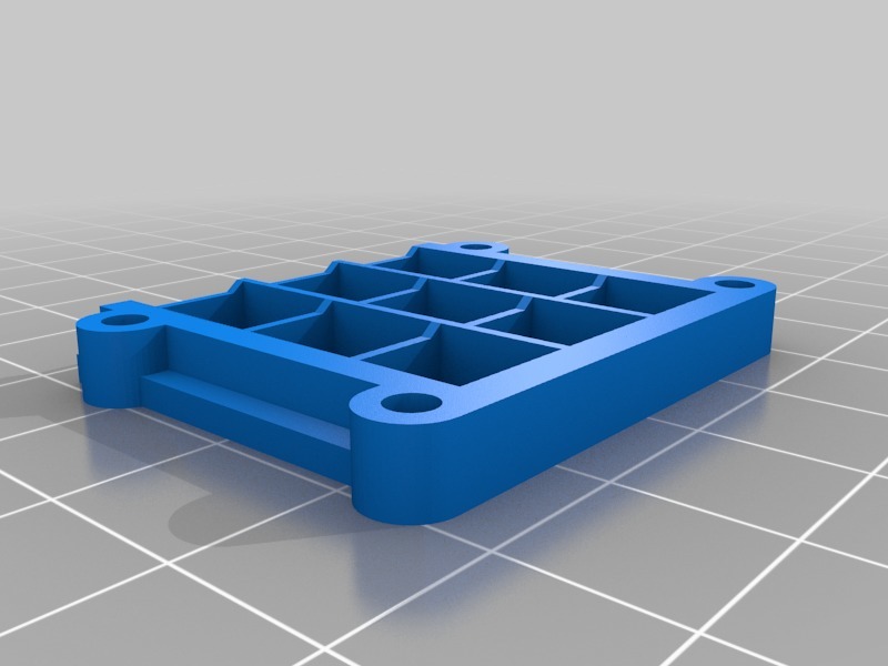 Free 3D file 3x3 Matrix LED Matrix grid for diffuser・3D printable ...