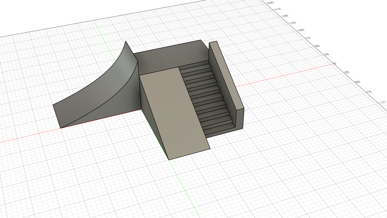 STL file Fingerboard skate ramp・Model to download and 3D print・Cults