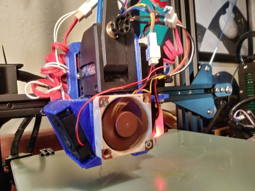 Free STL file Crane V6 Direct Drive Extruder Mount 🏗️・3D print model to ...