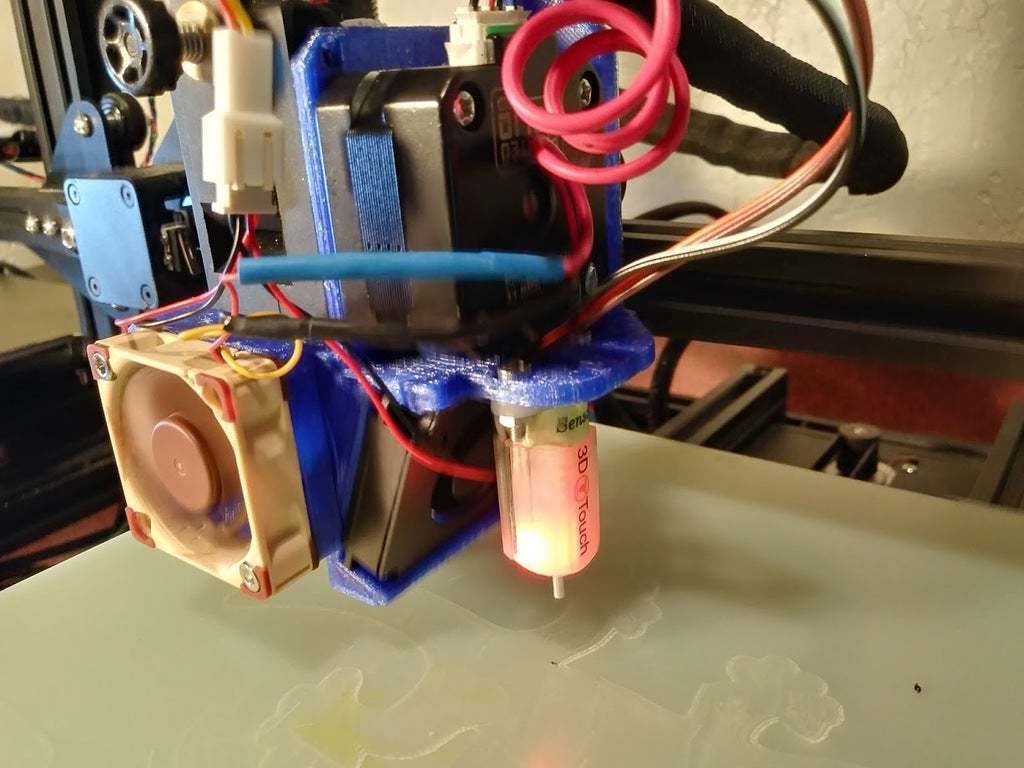 Free STL file Crane V6 Direct Drive Extruder Mount 🏗️・3D print model to ...