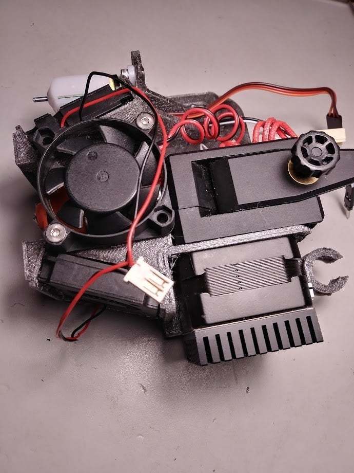 Free STL file Crane V6 Direct Drive Extruder Mount 🏗️・3D print model to ...